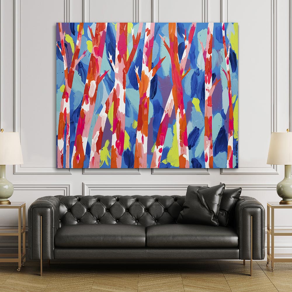 Trees of Positivity (Original Painting) – Gillie and Marc®