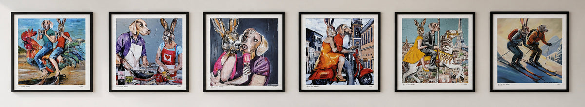 Dogman and Rabbitwoman Prints – Gillie and Marc®