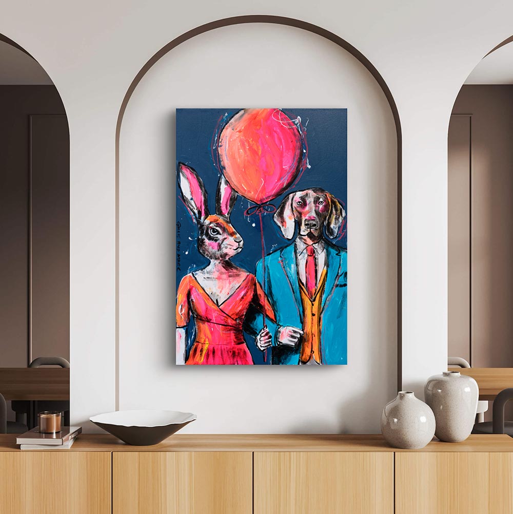 Balloon Freedom (Original Painting) – Gillie and Marc®