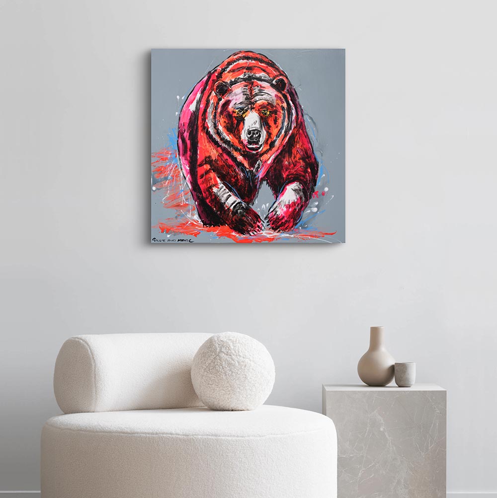 Bear of Wisdom (Original Painting) – Gillie and Marc®
