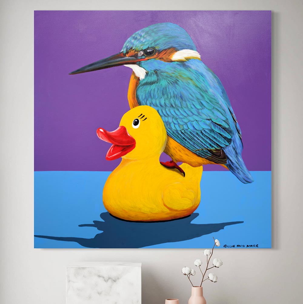 Ducky Love (Original Painting) – Gillie and Marc®