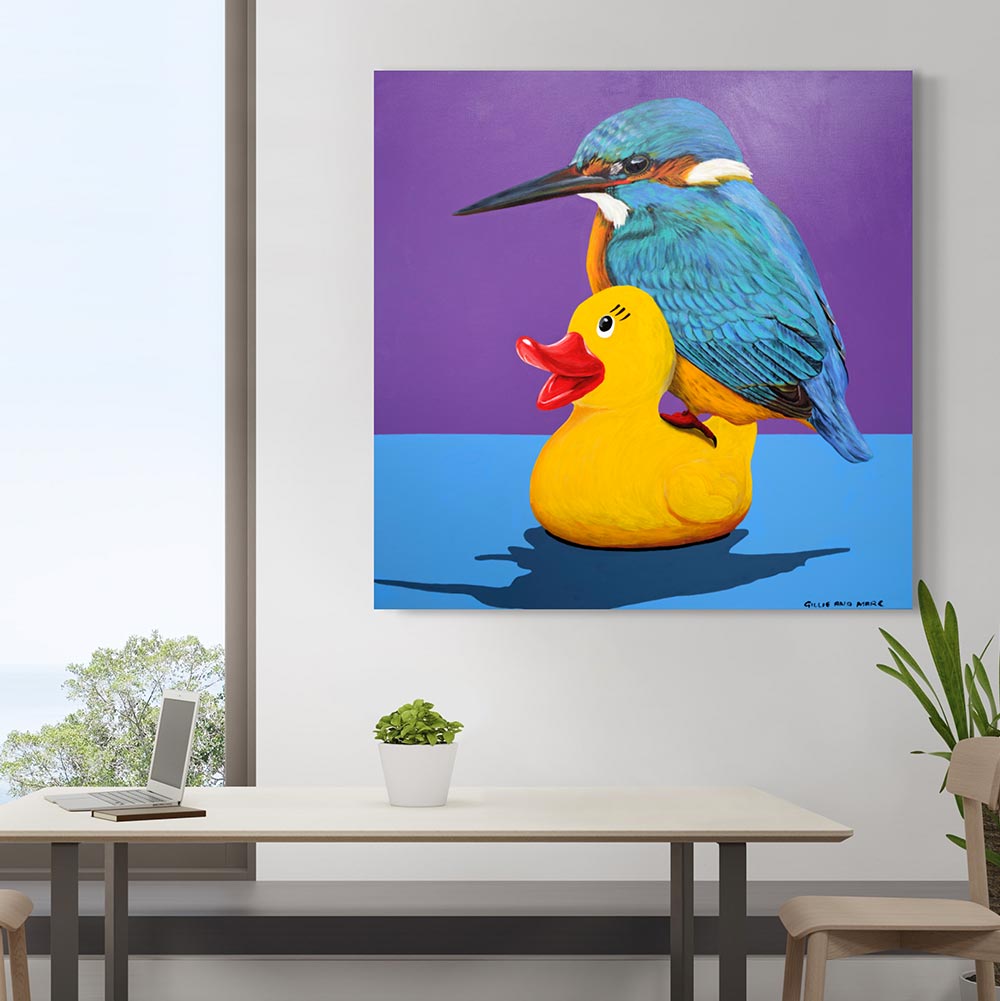 Ducky Love (Original Painting) – Gillie and Marc®