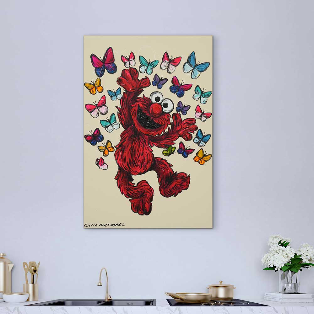Elmo Is A Legend (Original Painting) – Gillie and Marc®