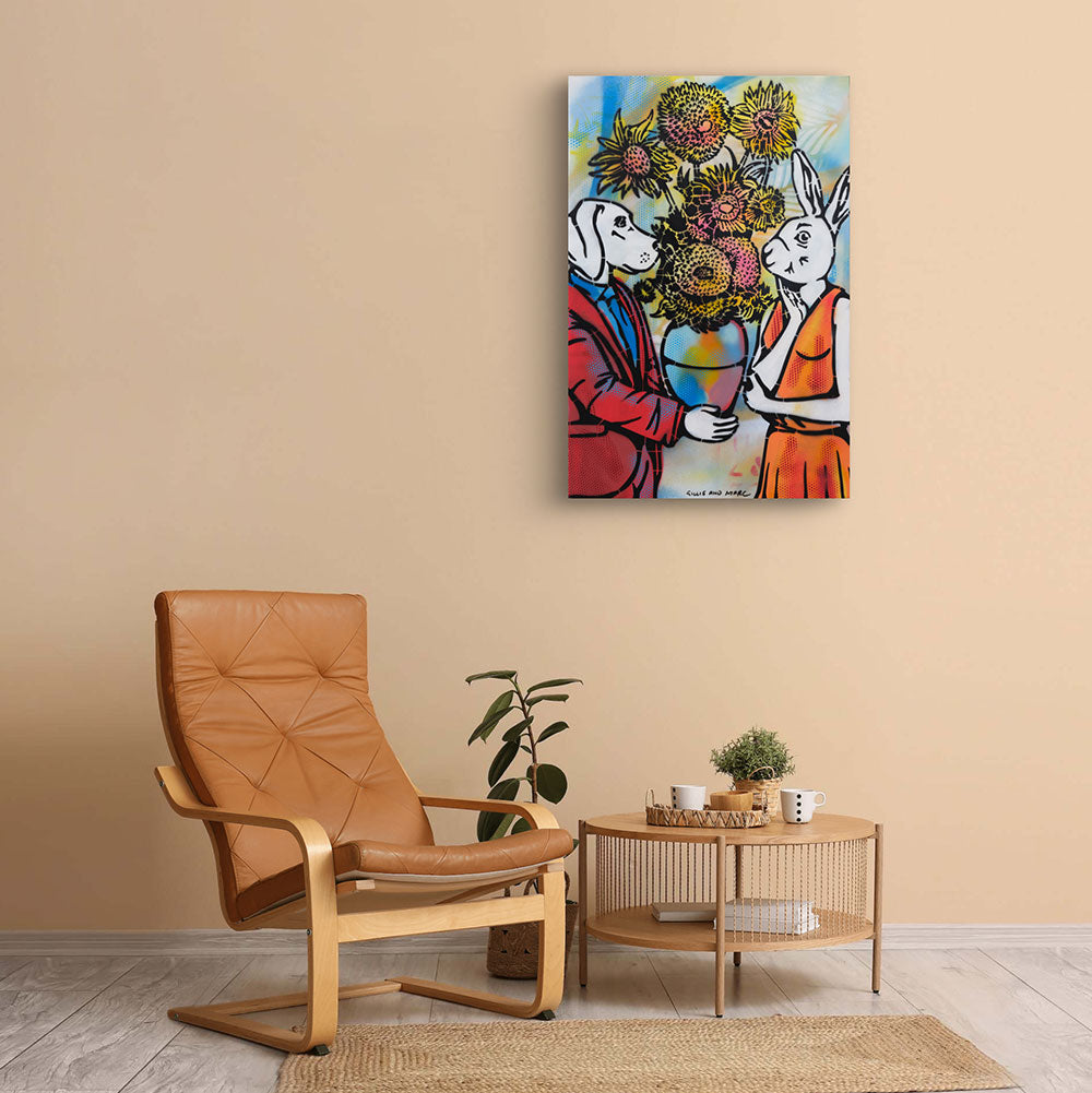 Flowers for Life (Original Painting) – Gillie and Marc®