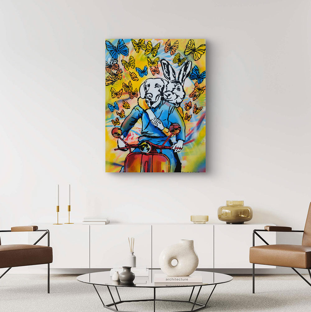 Fly High (Original Painting) – Gillie and Marc®