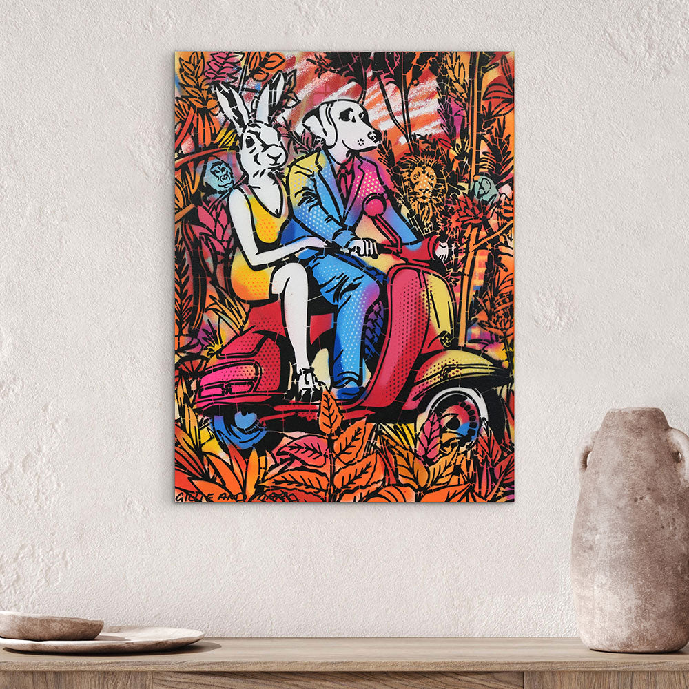 Hearts Aligned (Original Painting) – Gillie and Marc®