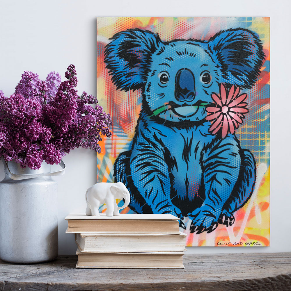 Koala Blue (Original Painting) – Gillie and Marc®