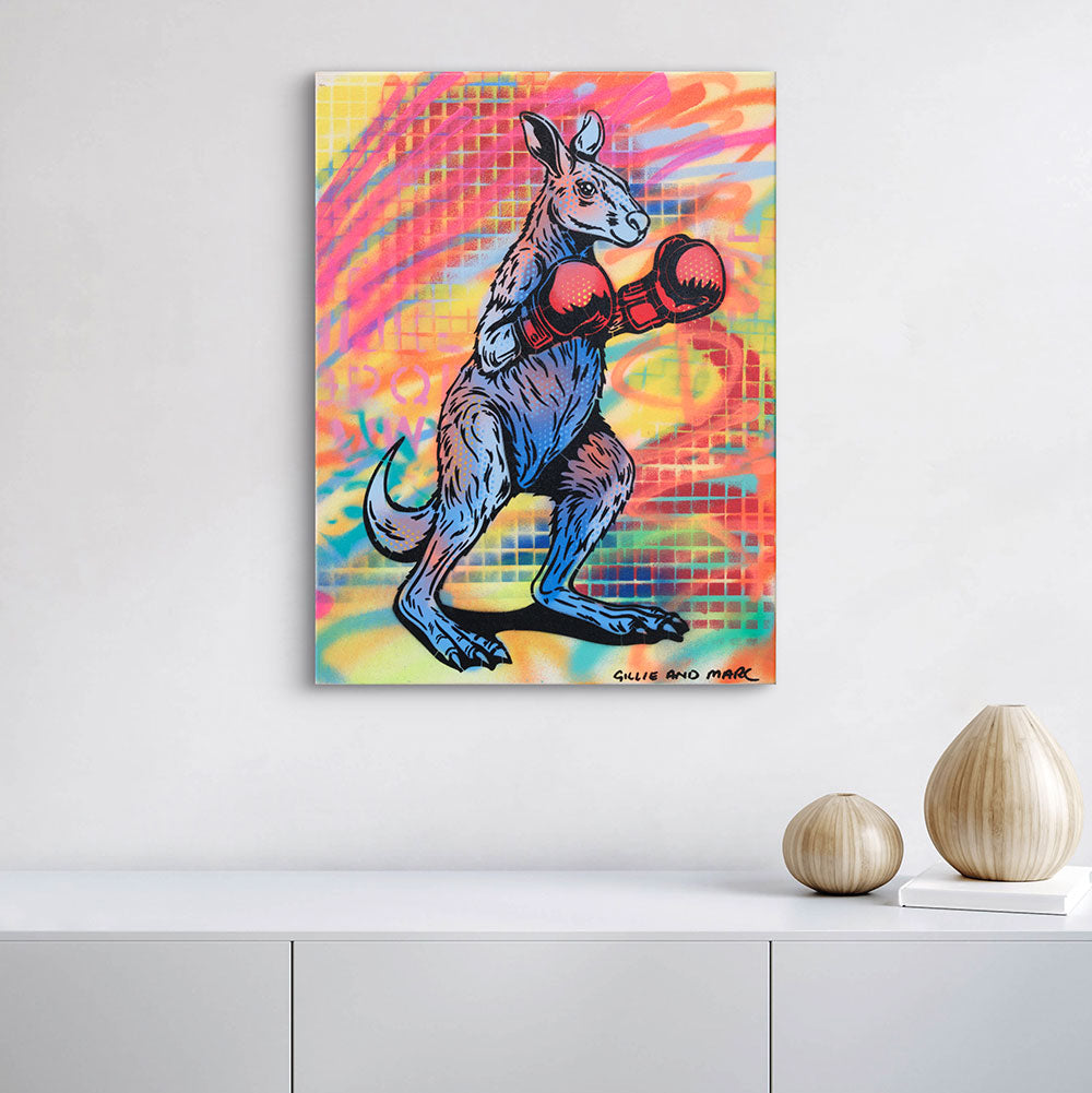 Roo Boxer (Original Painting) – Gillie and Marc®