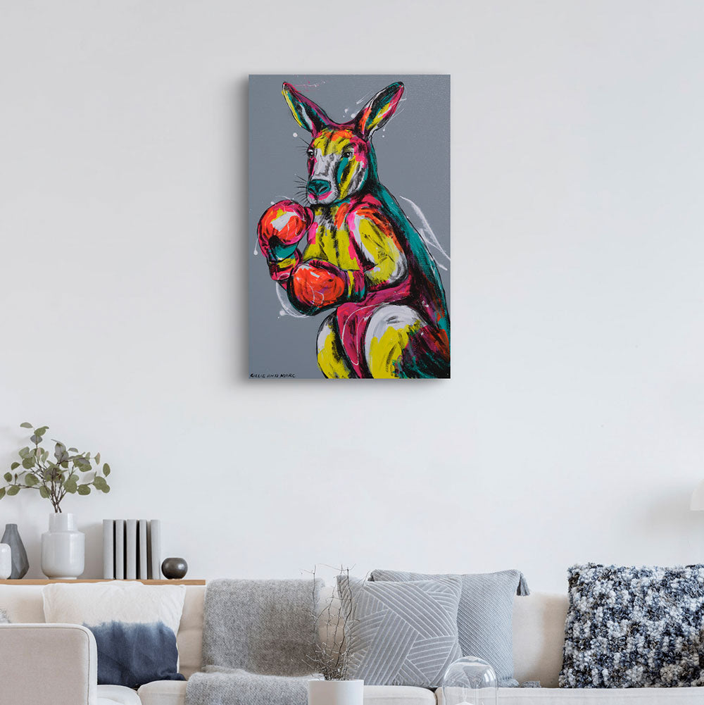 Roo Boxer (Original Painting) – Gillie and Marc®