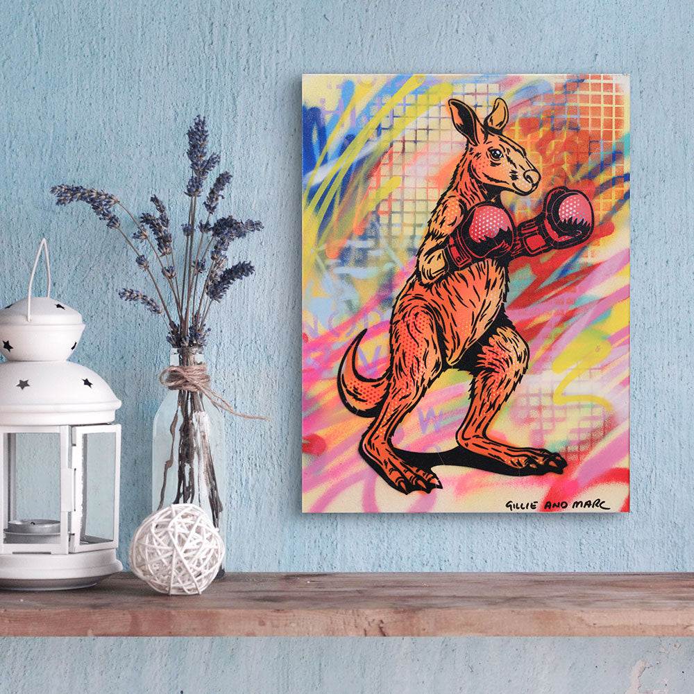 Roo Time (Original Painting) – Gillie and Marc®