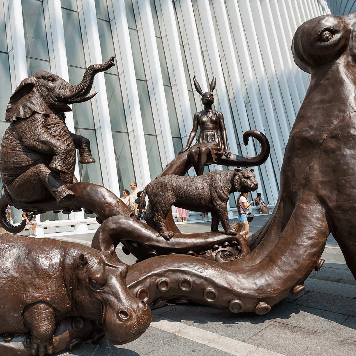 The Arms of Friendship (Bronze Sculpture) – Gillie and Marc®