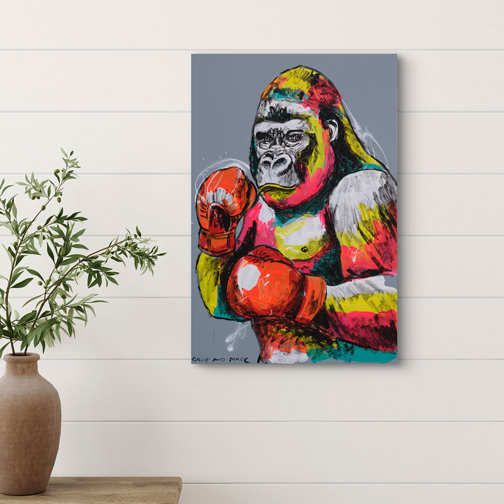 The Boxer (Original Painting) – Gillie and Marc®