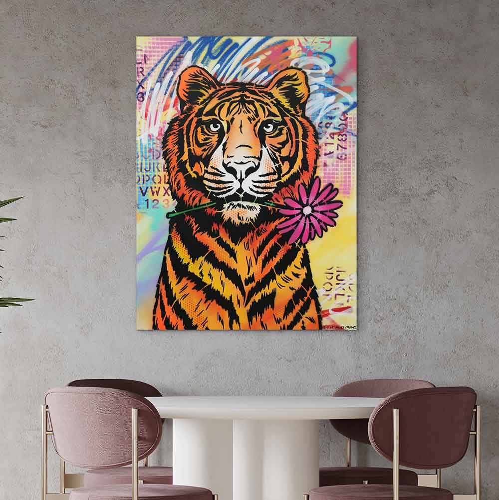 Tiger Joy (Original Painting) – Gillie and Marc®