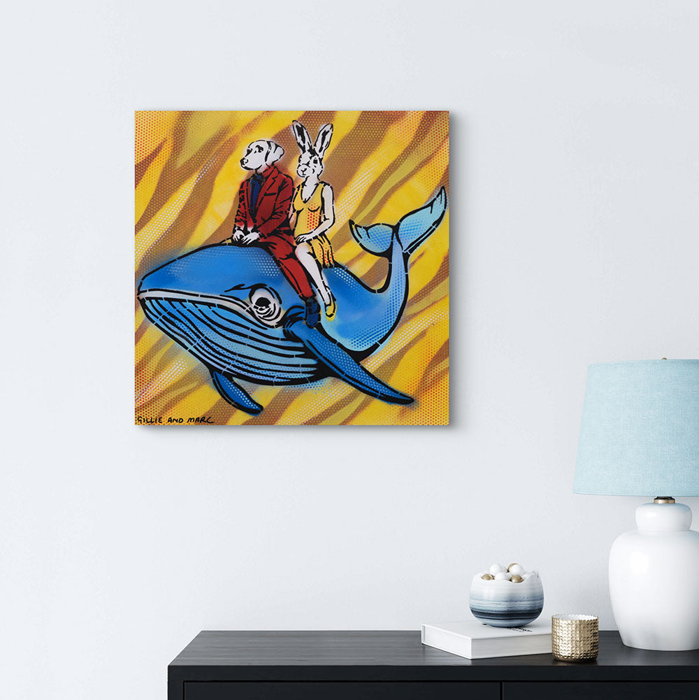 Whale of a Time (Original Painting) – Gillie and Marc®