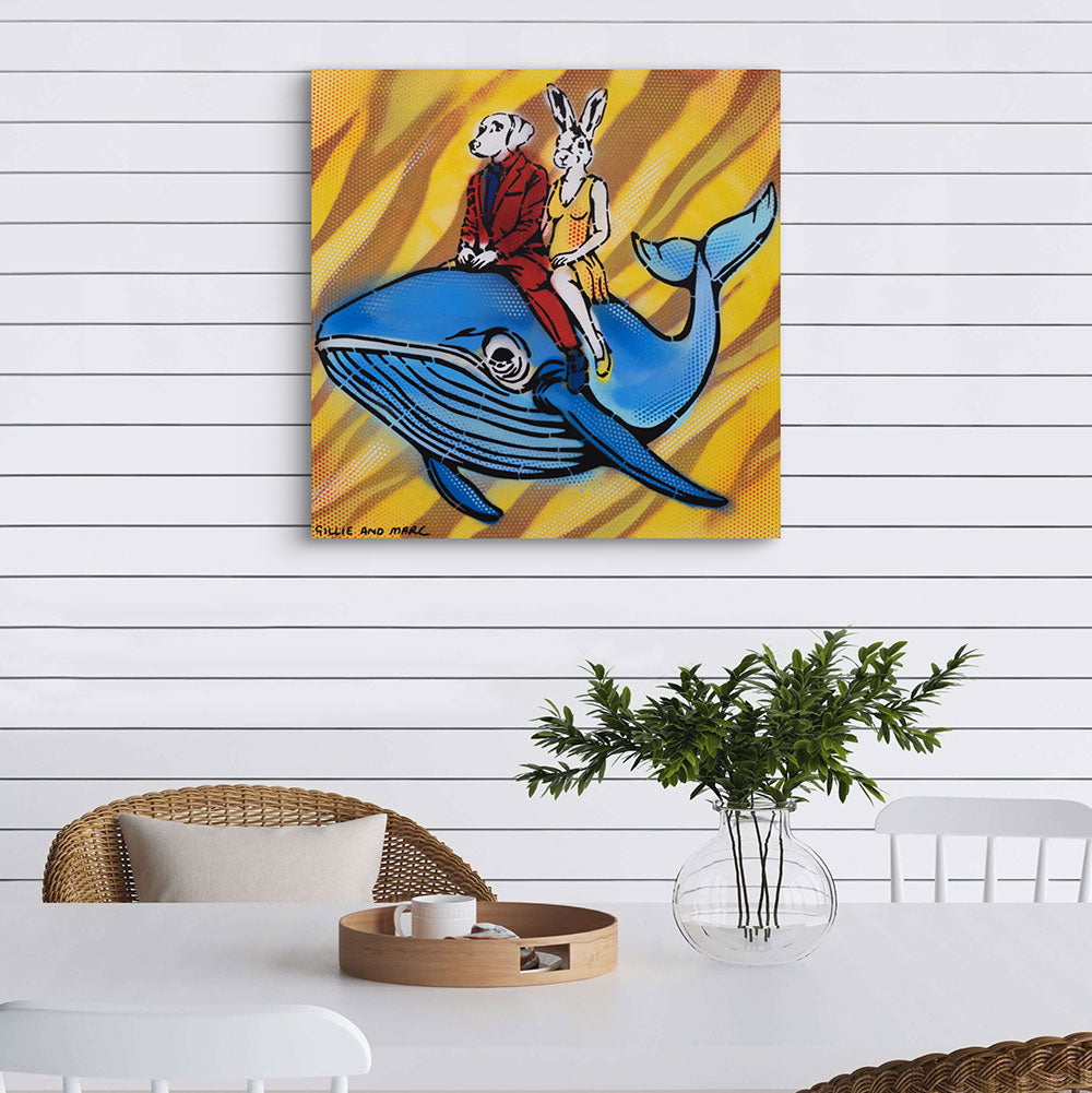 Whale of a Time (Original Painting) – Gillie and Marc®