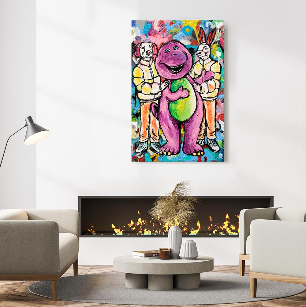 Barney Days (Original Painting) – Gillie and Marc®