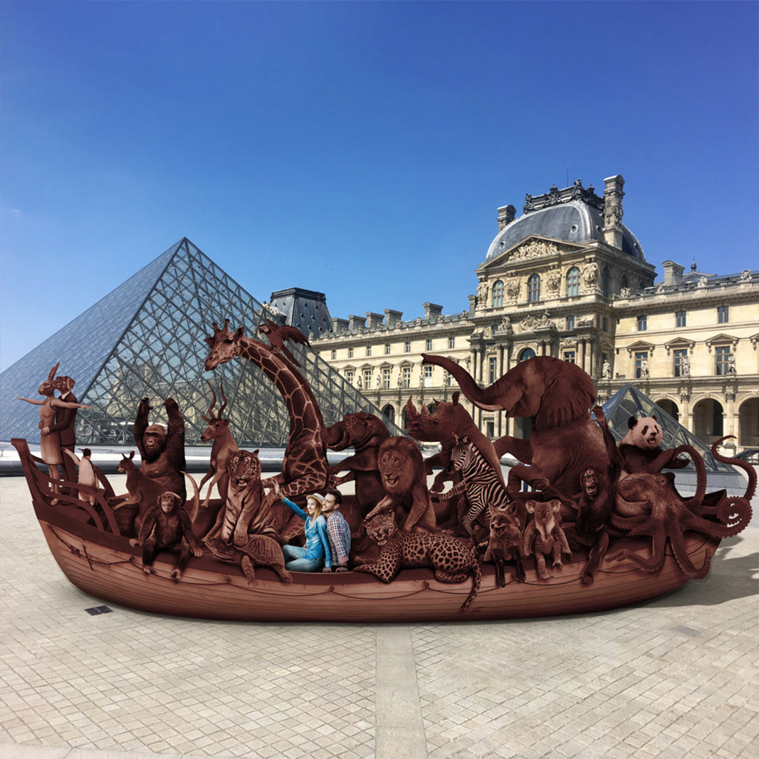 Wildlife Wonder Boat (Bronze Sculpture) – Gillie and Marc®