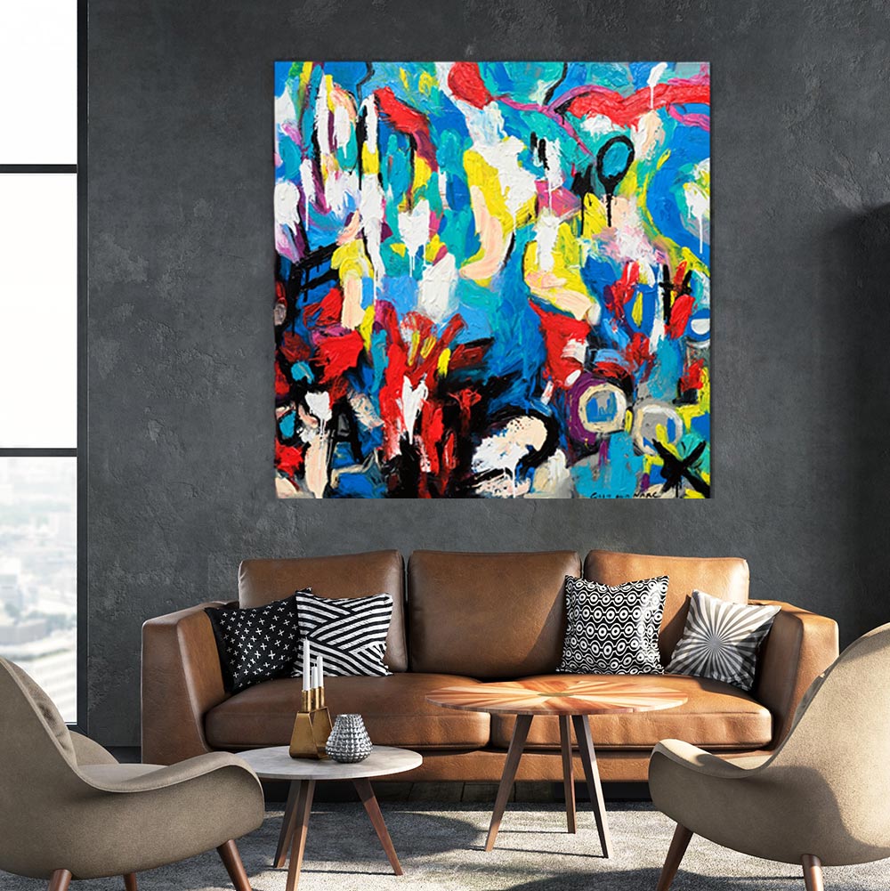 Confidence (Original Painting) – Gillie and Marc®