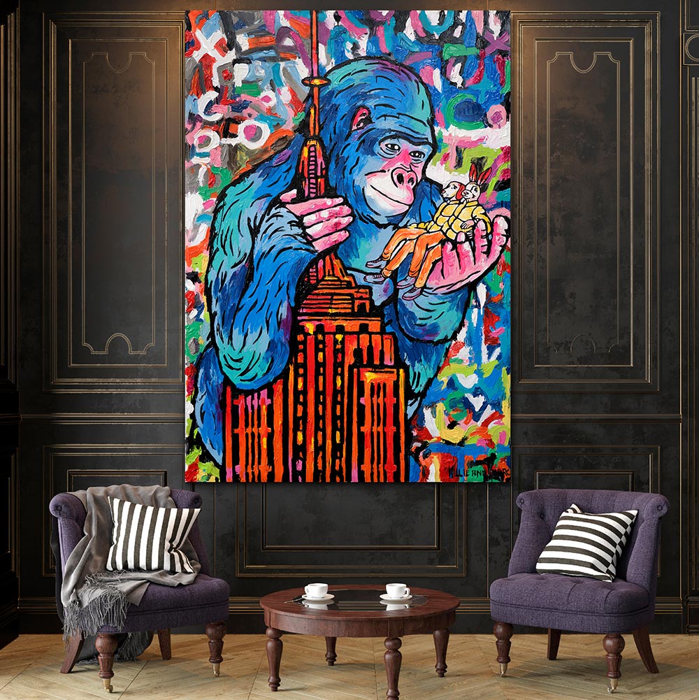 The day everything changed (Original Painting) – Gillie and Marc®