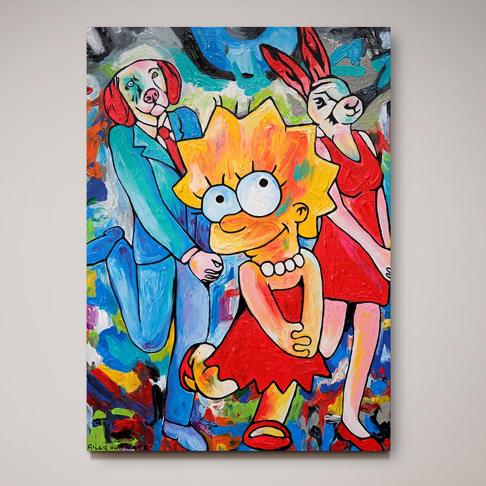 Lisa Oh Lisa (Original Painting) – Gillie and Marc®