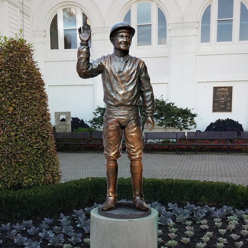Jockey - Kenny Russell (Bronze Sculpture) – Gillie and Marc®