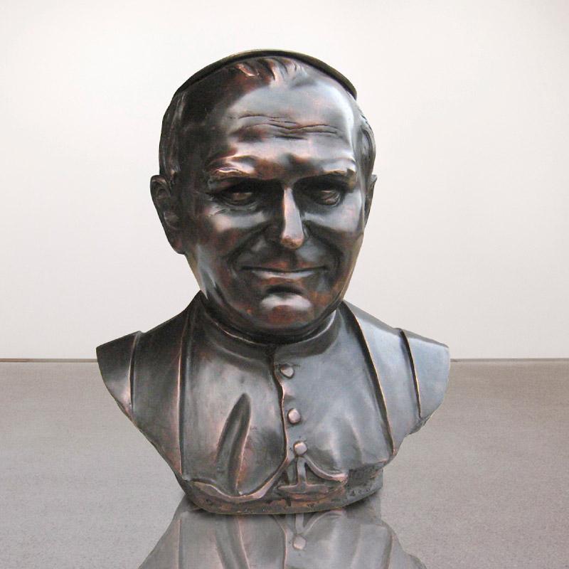 Pope Jean Paul (Bronze Sculpture) – Gillie and Marc®