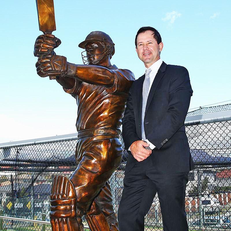 Ricky Ponting (Bronze Sculpture) – Gillie and Marc®