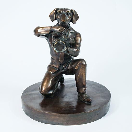 Carson (Bronze Sculpture) – Gillie and Marc®