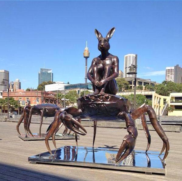 Crab Riders (Bronze Sculpture) – Gillie and Marc®
