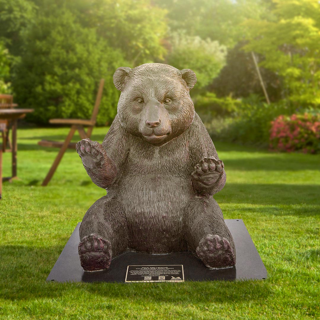 Wild Baby Giant Panda (Bronze Sculpture) – Gillie and Marc®