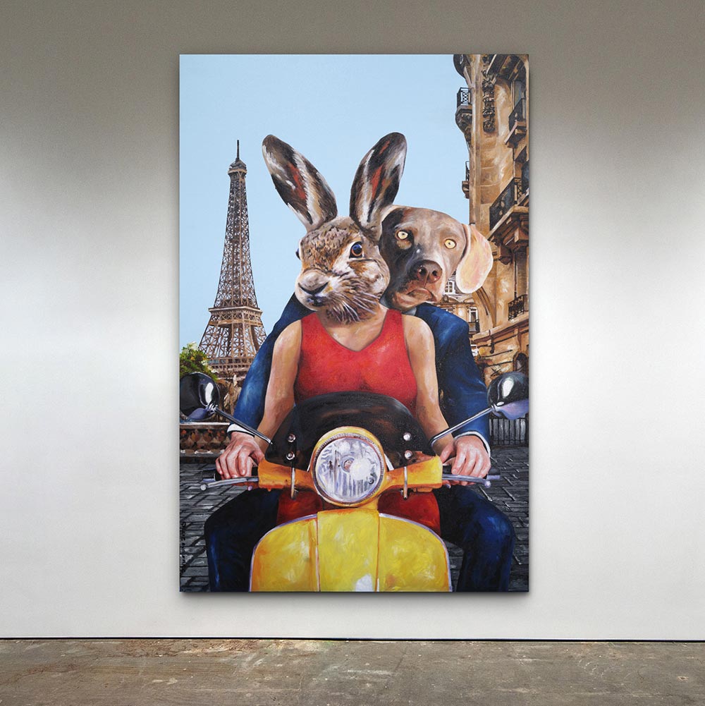 Paris Was the Dream (Original Painting) – Gillie and Marc®