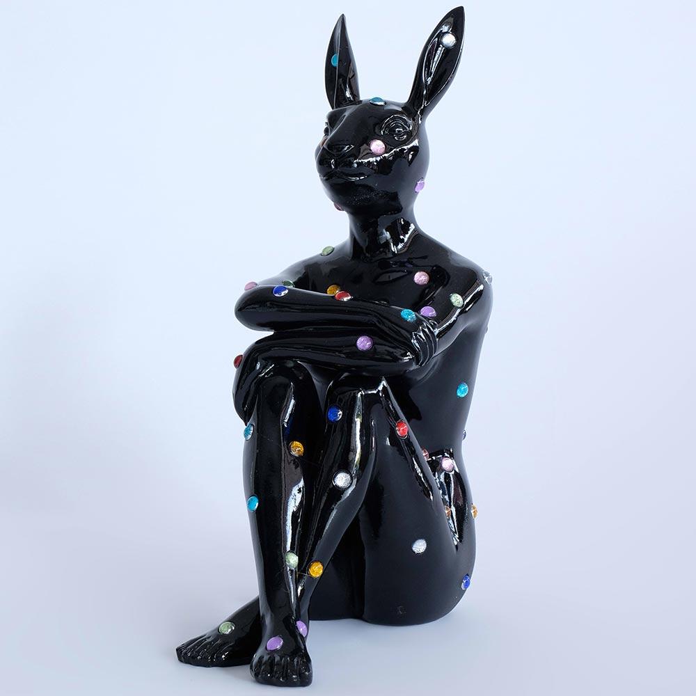 Ruby Bunny (Resin Sculpture) – Gillie and Marc®