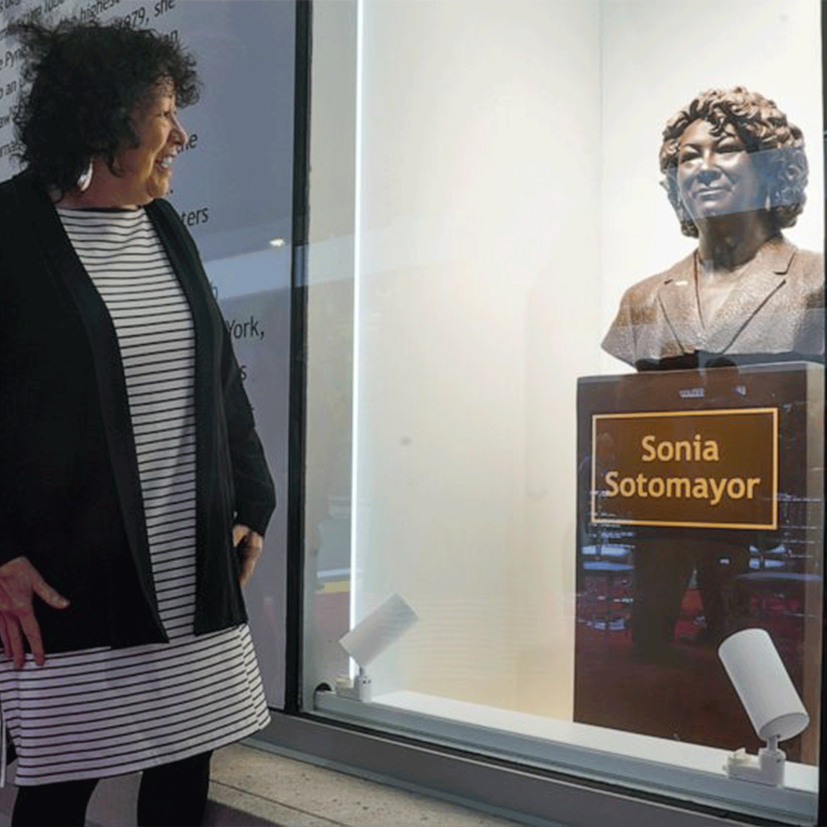 Justice Sonia Sotomayor (Bronze Sculpture) – Gillie and Marc®