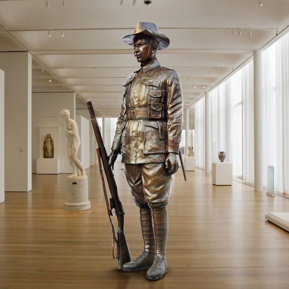 Standing Watch (Bronze Sculpture) – Gillie and Marc®